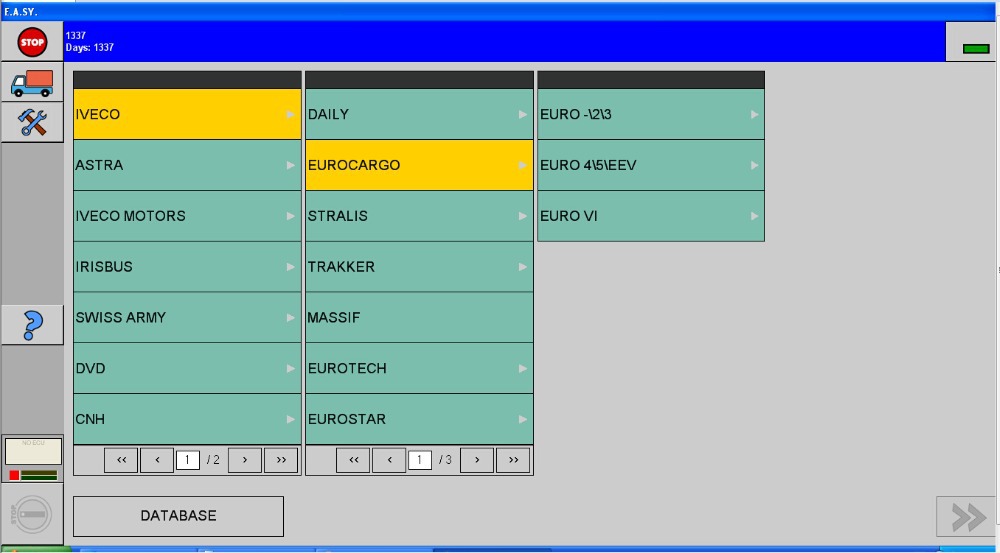 Tester Camioane si Autobuze Iveco EASY 16.1 - Interfete de diagnoza ...