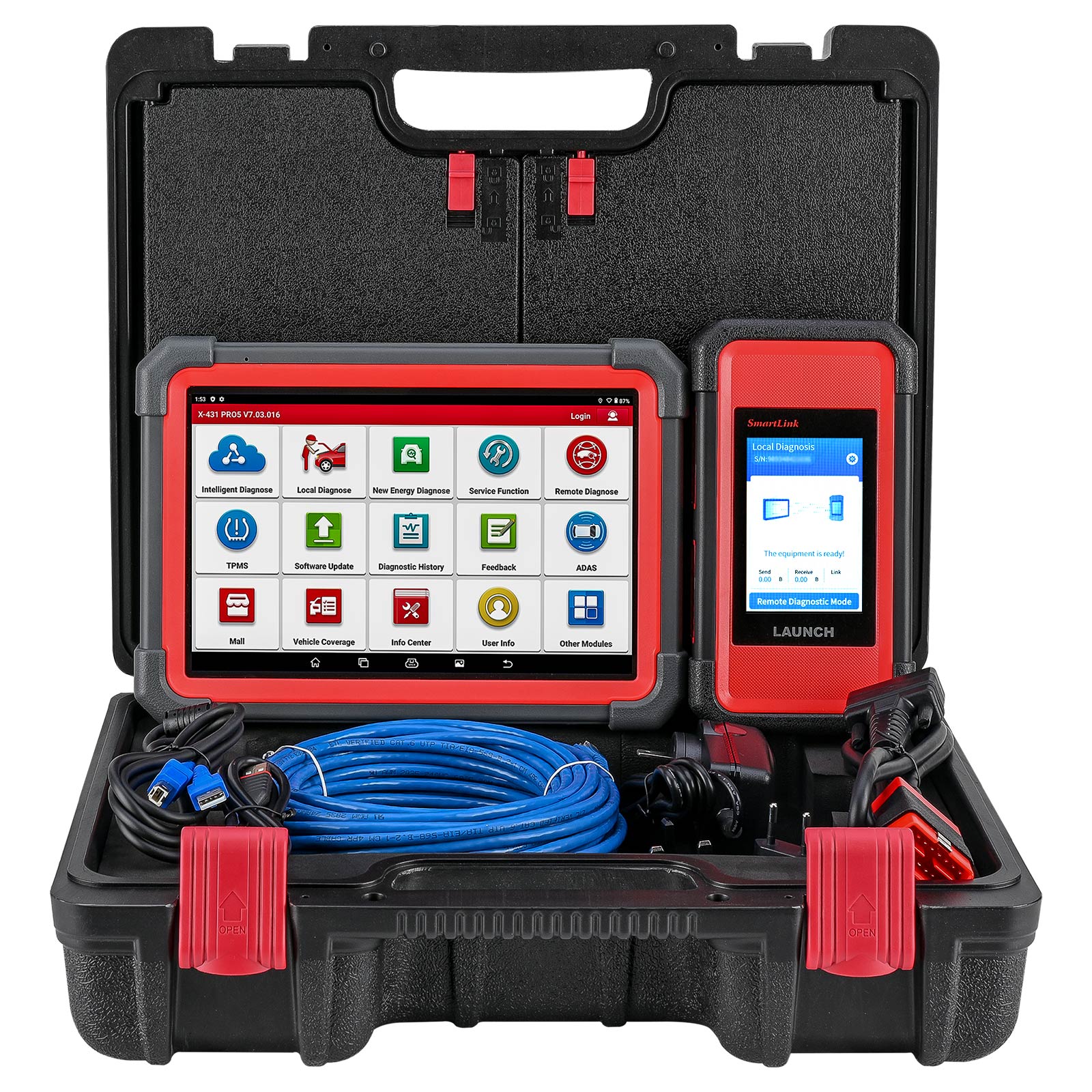 Launch X431 PRO 5 - tester auto profesional pentru service auto